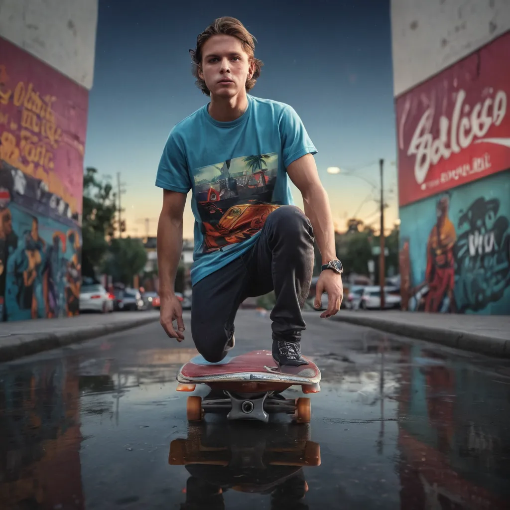 Back-Graphic Tees: A Key Element in Skateboarding Style