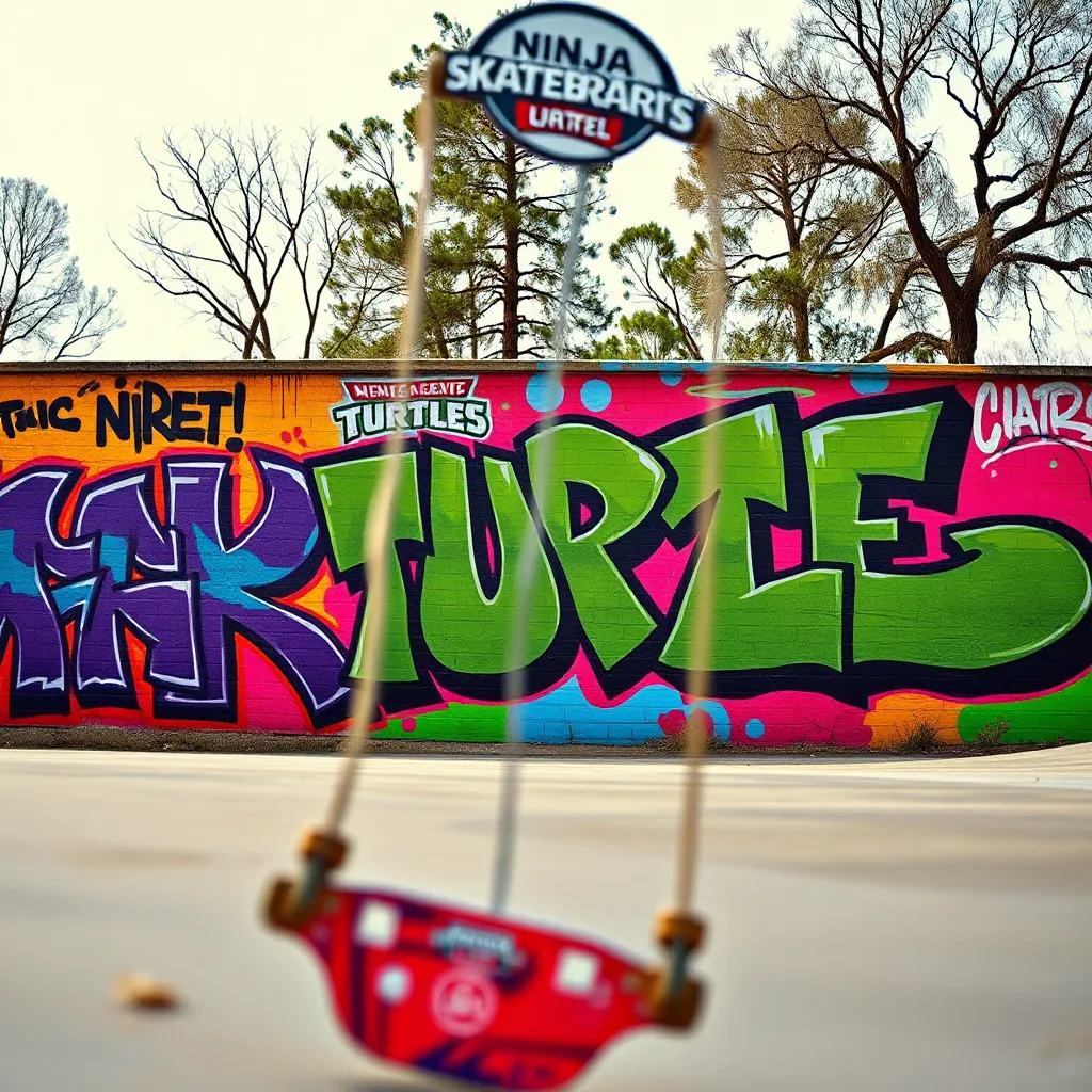 Skateboarding Meets Ninja Turtles: A Cultural Fusion